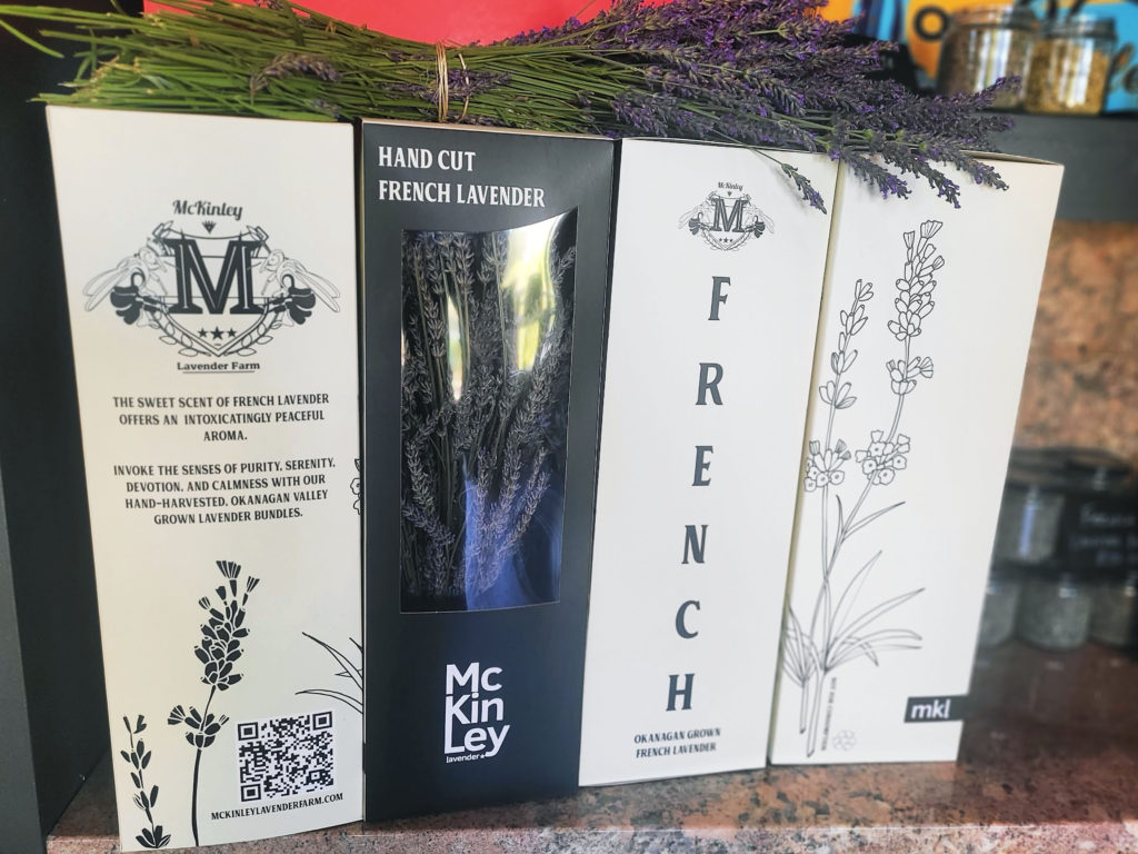 Lavender shop in Kelowna in Quail Ridge is now open by appointment!